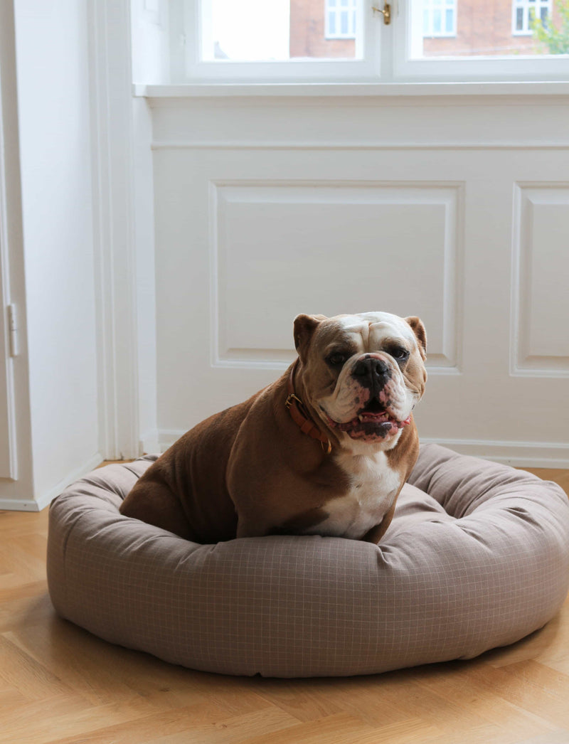 Tadazhi Poespas Donut Dog Bed | Silver Circle Pets